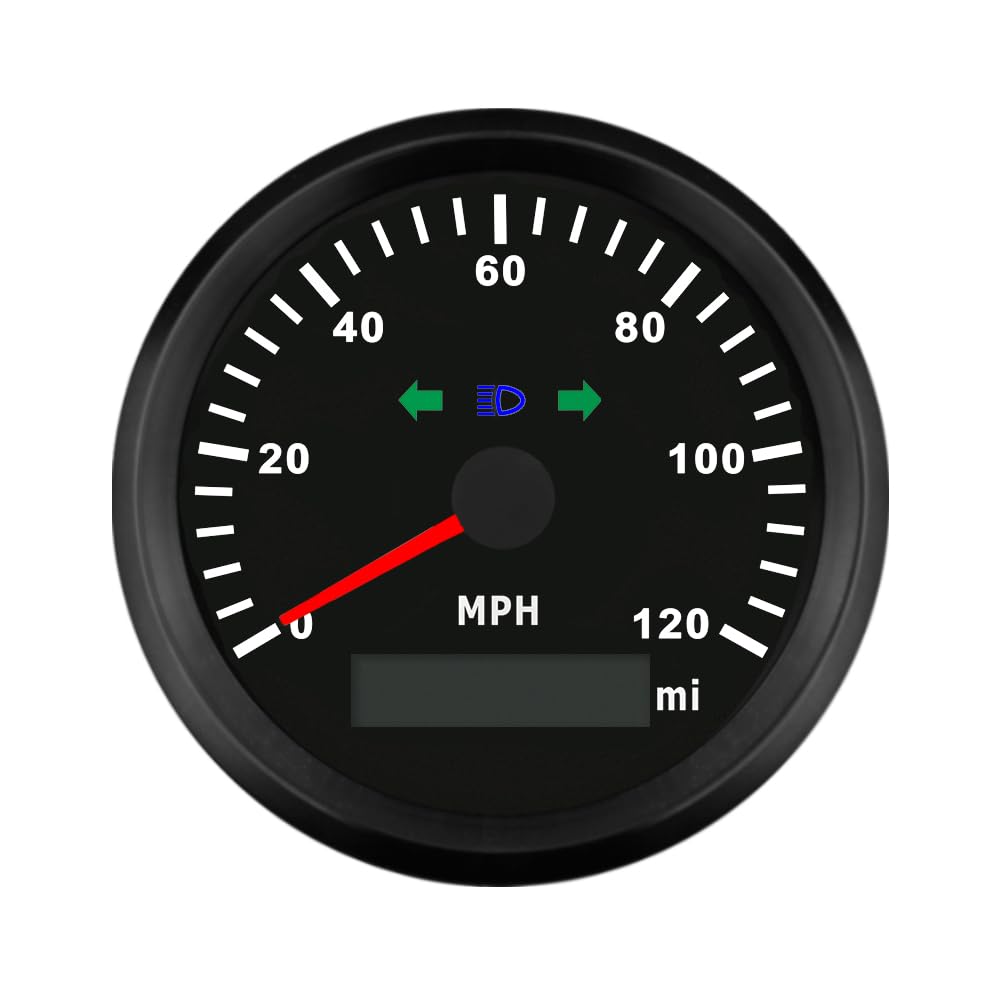 Amazon.com: ELING 120MPH GPS Speedometer Speedo Gauge Odometer with ...