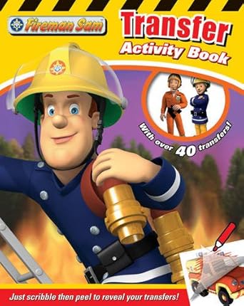 Fireman Sam Transfer Activity Book : Amazon.com.au: Books
