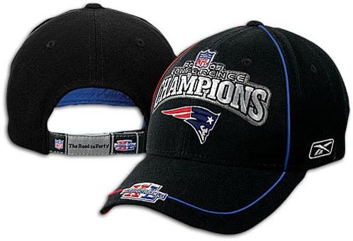 Amazon.com : Patriots Reebok AFC 05 Conference Champs Locker Room Cap ...