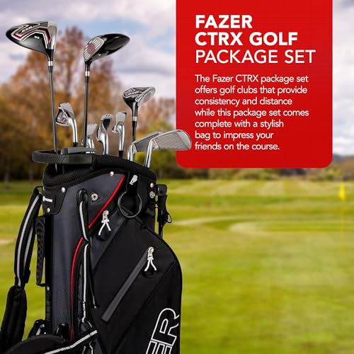 Fazer CTRX Steel Golf Club Full Set - Complete Men's Package with ...