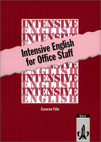 Intensive English for Office Staff, Course File: Avi, Pierre, Nicola ...