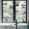 Amazon.com: Funny Cow Wall Stickers 3D Cow Window Wall Decals Peel and ...