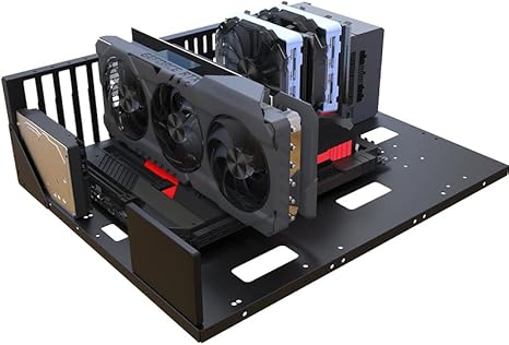 Open Computer Case,Two-Way Server E-ATX Motherboard Tray Test Stand ...