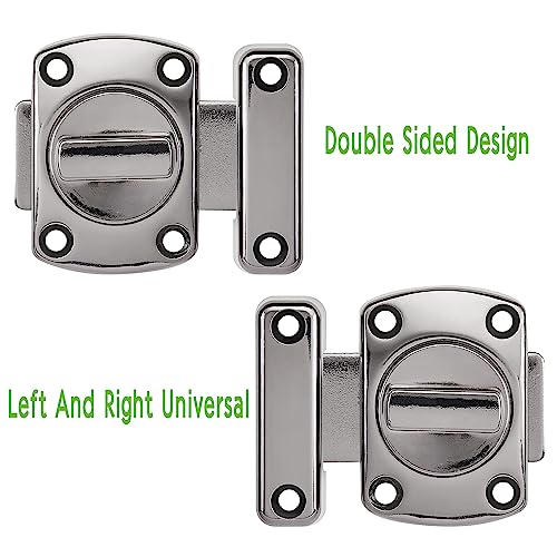 Snapklik.com : INIRET 2 Packs Rotate Bolt Latch Gate Latches Safety ...