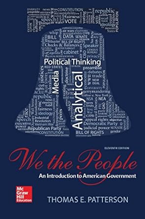 We The People: An Introduction to American Government: Thomas E ...