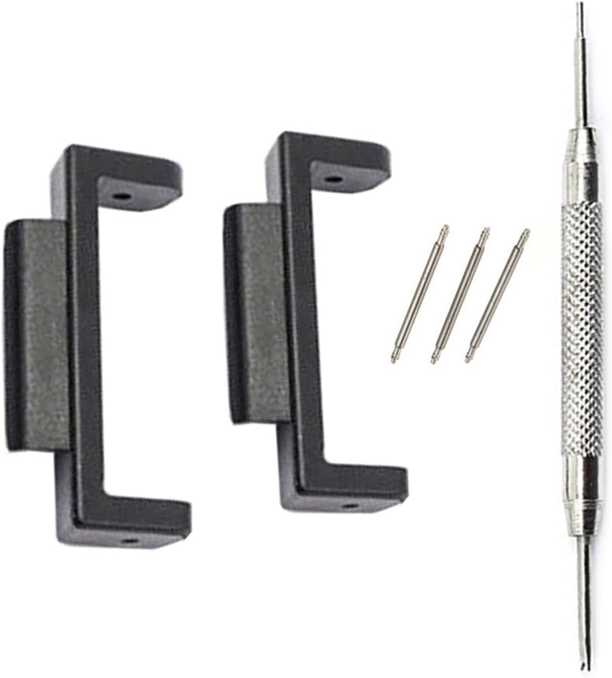 Watch Band Adapter 1 Pair Watch Band Connector Durable Replacement with ...