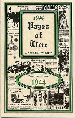 1944 Pages of Time (A Nostalgia News Report) - 9781560460442 - Livros ...