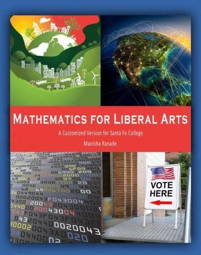 Mathematics for Liberal Arts: A Customized Version for Santa Fe College ...