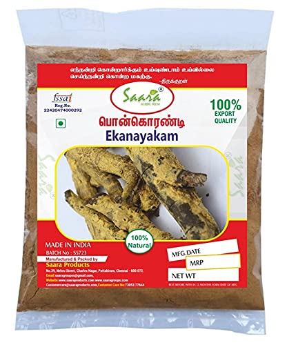 Buy SAARA Ekanayakam powder, Salacia reticulata, Ponkaranti, Used for ...