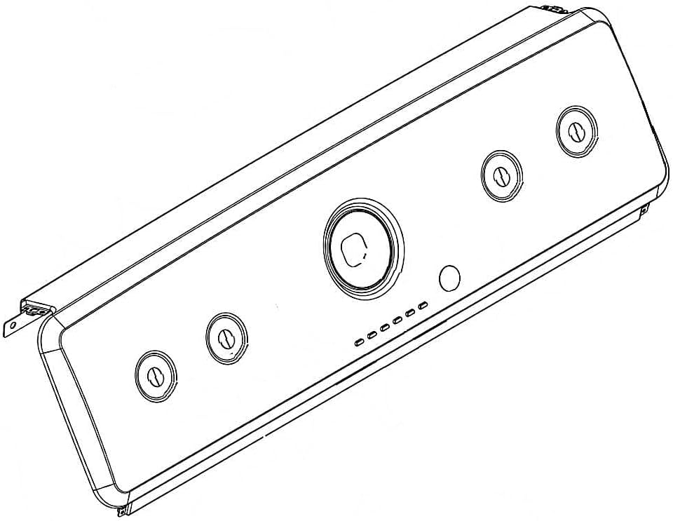 Amazon.com: Whirlpool W10909736 Washer Control Panel (White) Genuine ...
