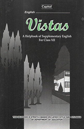 Vistas Class 12th Ncert Helpbook : Amazon.in: Books