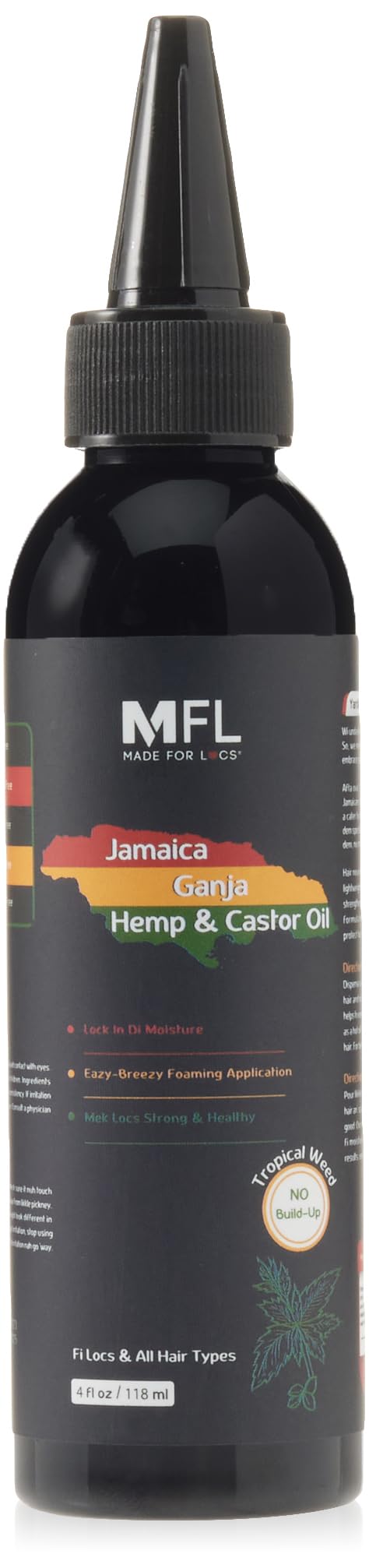 Amazon.com: Made For Locs Jamaica Ganja Hemp Locs Oil | Lightweight ...