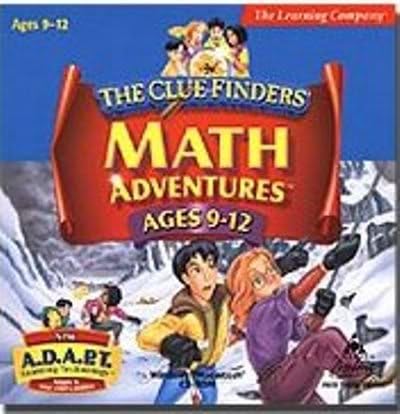 Amazon.com: Cluefinders Math Adventures Ages 9-12 w/ ADAPT