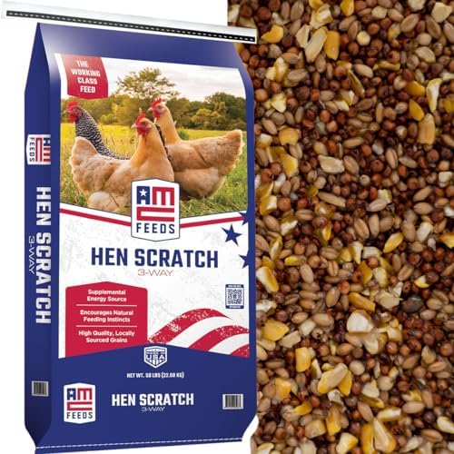 Amazon.com : AMERICAN CLASSIC 3-Way Hen Scratch Chicken Feed - 50 Pound ...