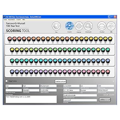 Pantone 100 Hue Color Vision Test Kit - Professional Philippines | Ubuy