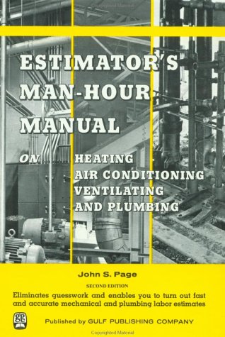 Amazon | Estimator's Man-Hour Manual on Heating, Air Conditioning ...
