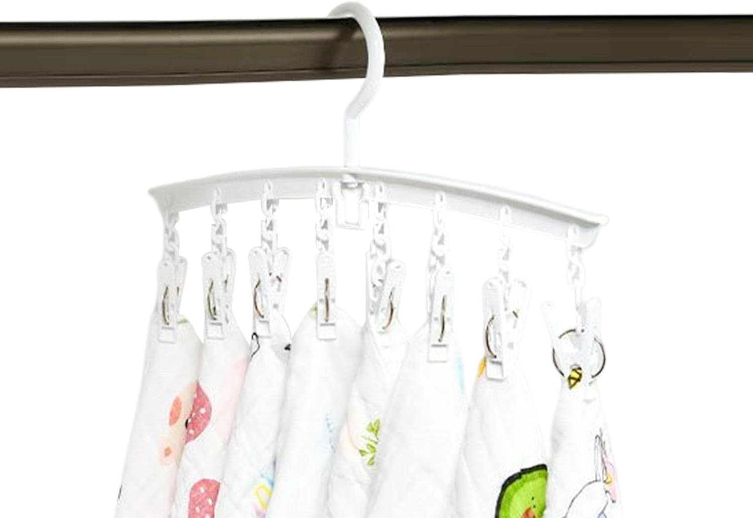 Underwear Hanger with Clips - Laundry Clip with Clips, Clip Hanger Drip ...