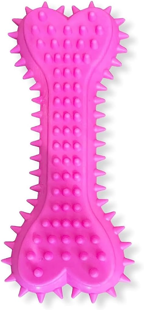 Pet Supplies : Puppy Teething and Soothing Chew Toy - Pink, X-Small ...
