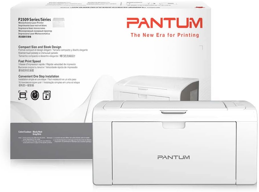 ExtraPrint Pantum P2509W Wireless Single Function Mono Laser Printer ...