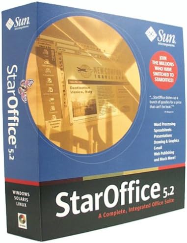 Amazon.com: Sun StarOffice 5.2 Deluxe