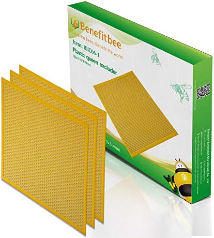 Amazon.com : Rtteri 10 Pcs 10 Frame Plastic Queen Excluder Queen Bee ...