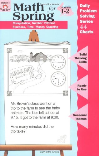 Math for Spring: Grades 1-2 (Daily Problem Solving Series): Moore, Jo ...