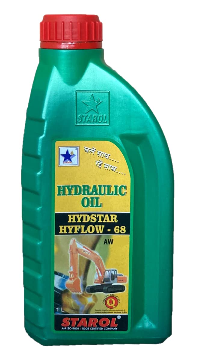 STAROL Hydstar AW 68 (Hydraulic Oil AW 68) (1 L) : Amazon.in: Car ...