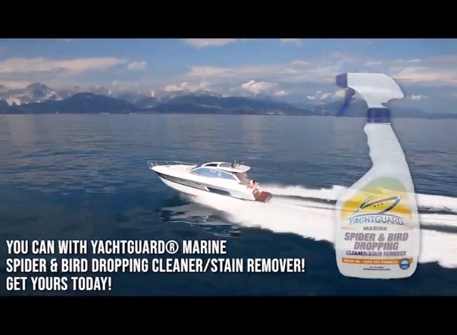 Watch YachtGuard Spider & Bird Dropping Cleaner on Amazon Live