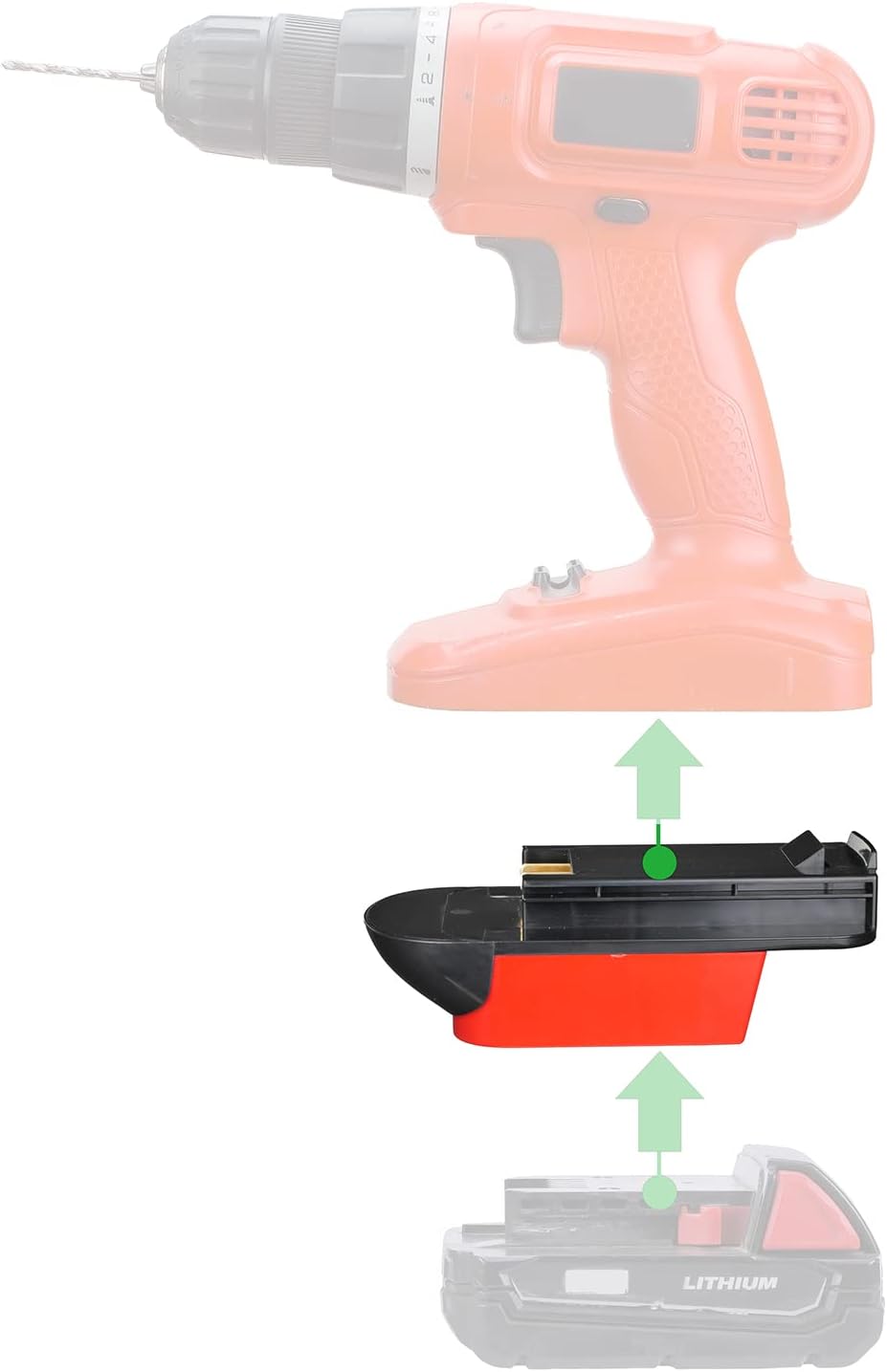 Amazon.com: Adapter Running Tools# Fits Black+Decker Old Style 18v ...