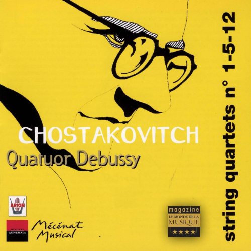 Amazon.co.jp: Chostakovitch : Quatuors à cordes No. 1, 5 & 12, vol.3 ...