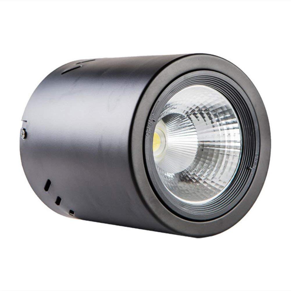 Buy M-zmds 10W LED Fire Rated Downlight Can COB Surface Ceiling Twist ...