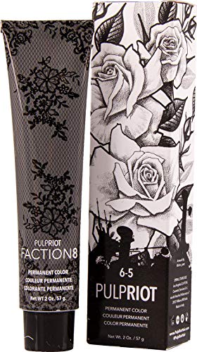 Amazon.com : Pulp Riot Faction 8 Permanent Hair Color 7-6 Red- 2 oz ...