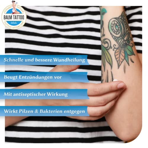 BALM TATTOO – Original Pack Balm Tattoo – Cream+Cleansing Gel for ...