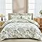 Amazon.com: DJY Sage Green Comforter Set King, 7 Pieces Bed in a Bag ...