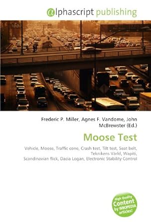 Moose Test: Vehicle, Moose, Traffic cone, Crash test, Tilt test, Seat ...