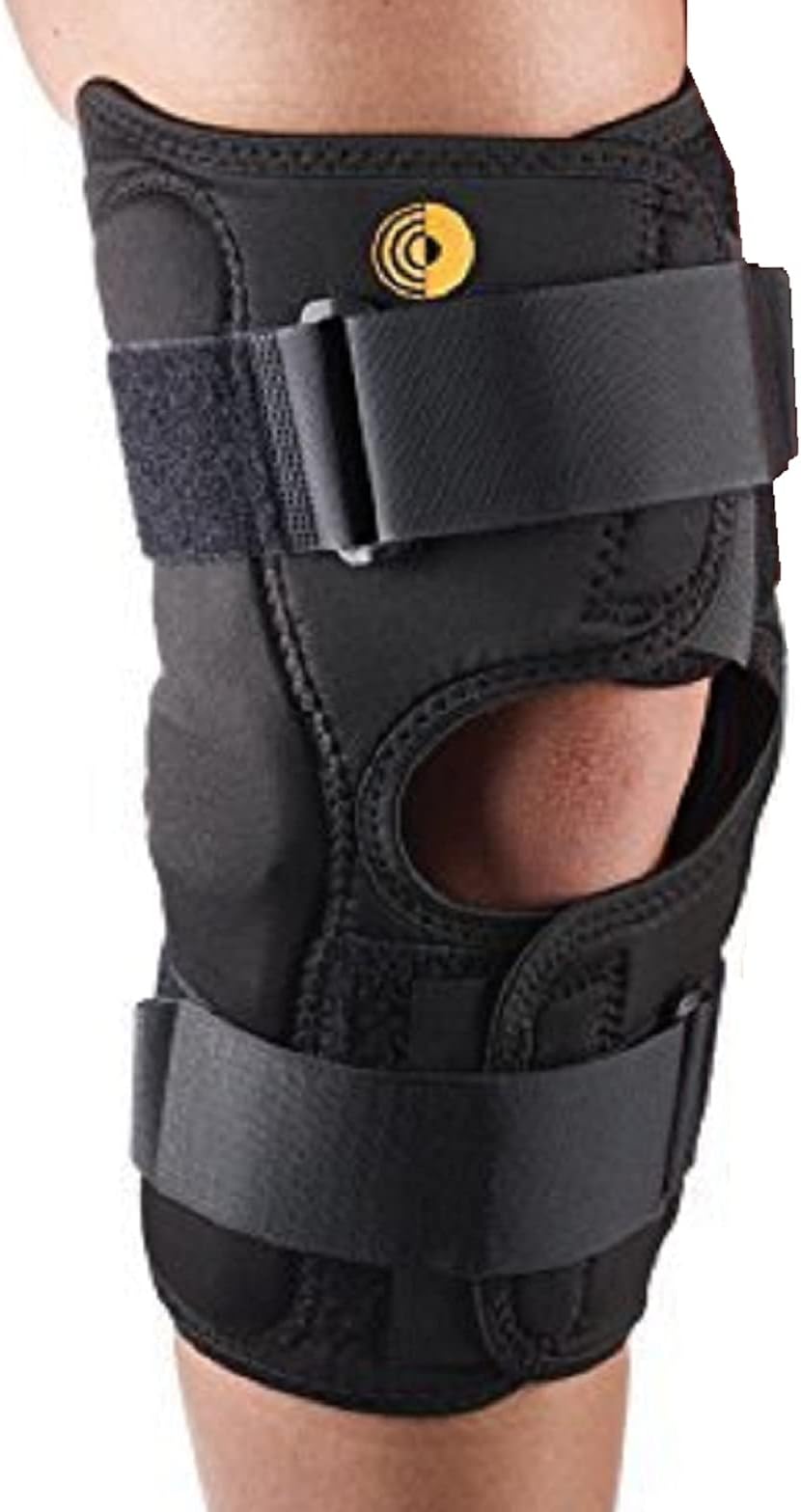 Amazon.com: Corflex CoolTex Anterior Closure Wrap Around Hinged Knee ...