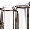 Amazon.com: 9 Test Tube Glass Vases in Black Metal Stand : Home & Kitchen