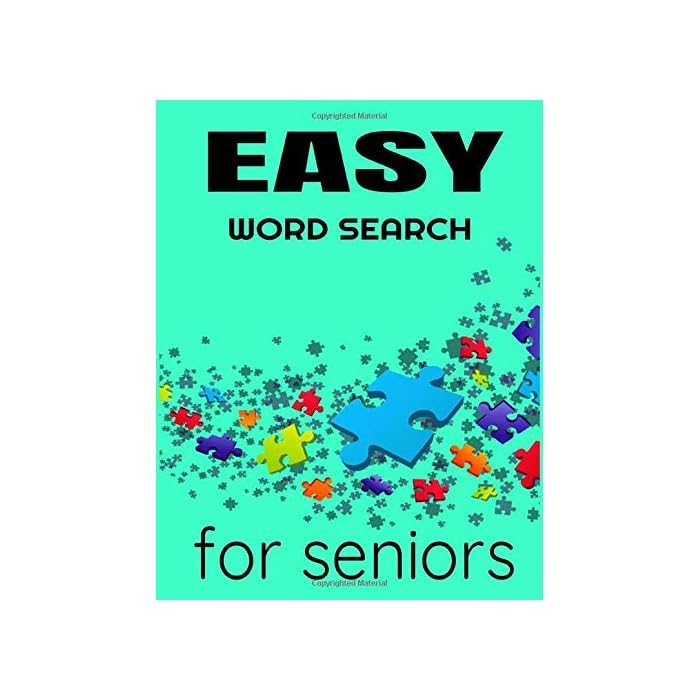 Buy Easy Word Search For Seniors Brain Games With Easy Word Search 