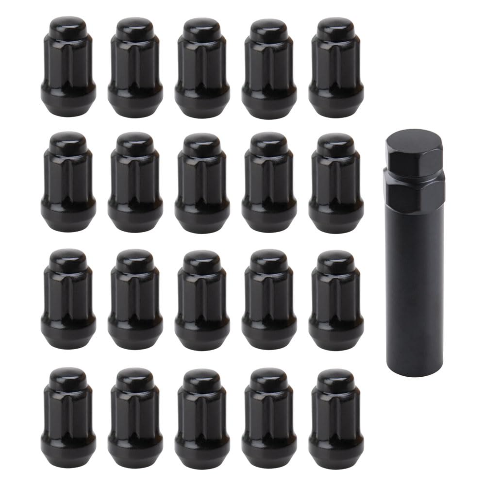 Amazon.com: Tusk Tapered Spline Drive Lug Nut Kit with Lug Nut Key 12mm ...