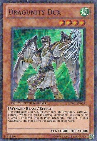Amazon.com: Yu-Gi-Oh! - Dragunity Dux (DT03-EN059) - Duel Terminal 3 ...