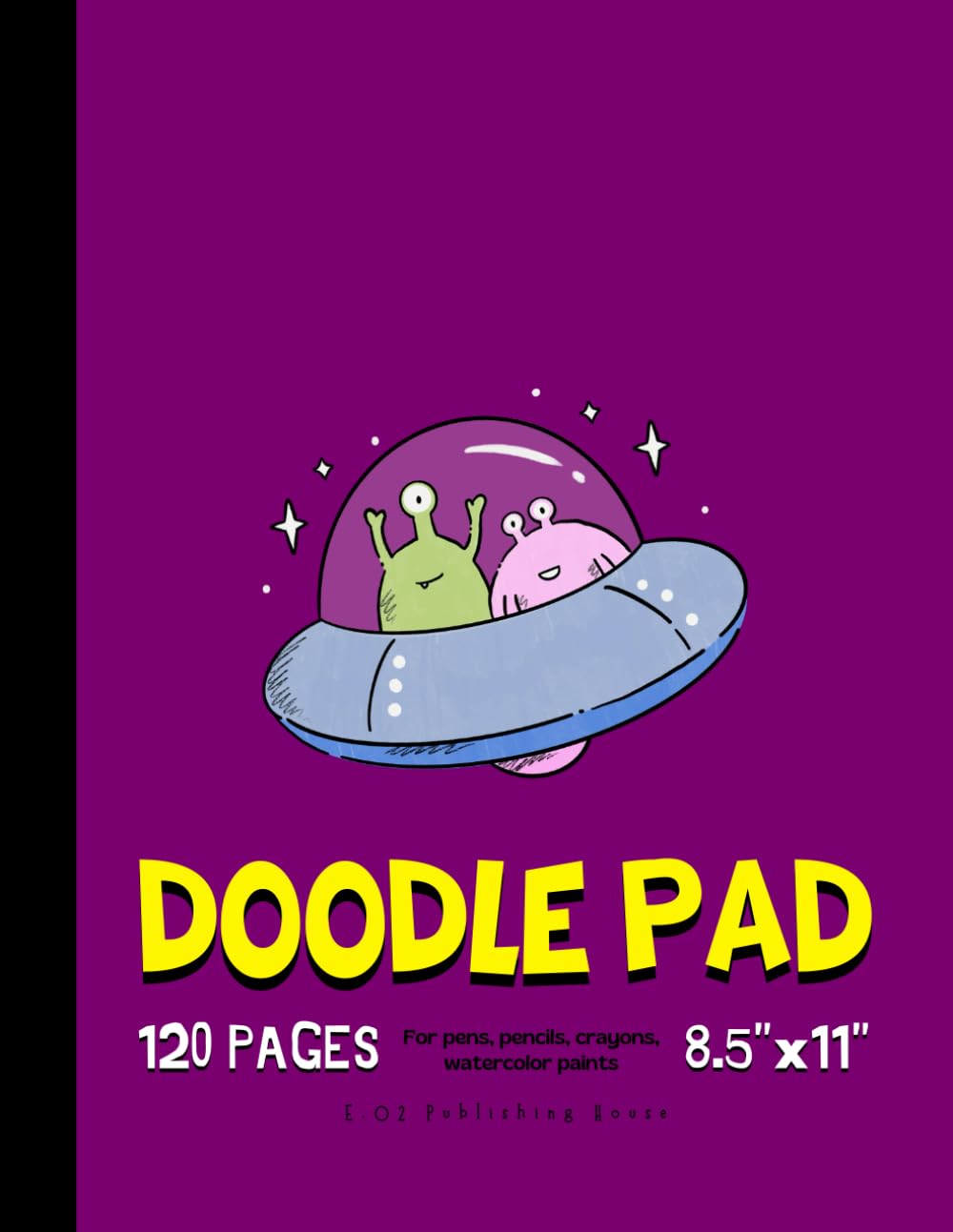 Amazon.com: Doodle Pad. Drawing Pad For Kids: Blank Paper Sketch Book ...