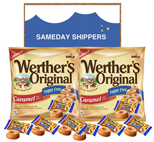 Snapklik.com : Wethers Original Sugar-Free Caramel Hard Candies2- PACK