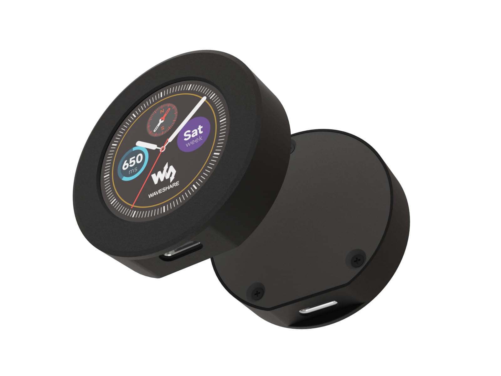 Amazon.com: Waveshare RP2040 MCU Board with 1.28inch Round Touch LCD ...