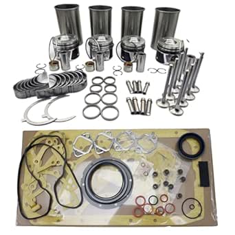 Amazon.com: STD 4D35 Overhaul Rebuild Kit Fits for Mitsubishi 4D35 ...
