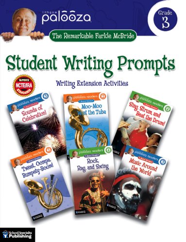 The Remarkable Farkle McBride Student Writing Prompts, Grade 3: School ...