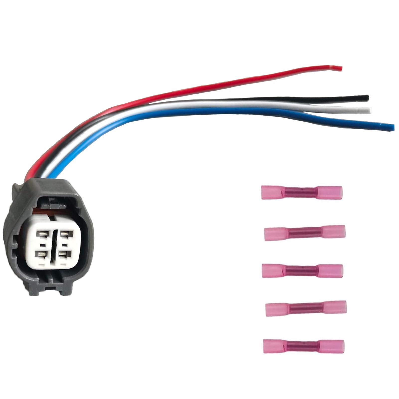 Amazon.com: Micarun 4-Way 4 pin 4 Wire Connector Harness for O2 Oxygen ...