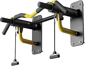 Amazon.co.jp: Wall Mount Pull Up Bar, Foldable Heavy Duty Upper Body ...