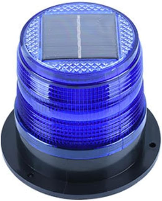Aolyty Solar Strobe Warning Light with Strong Magnetic Base LED Warning ...