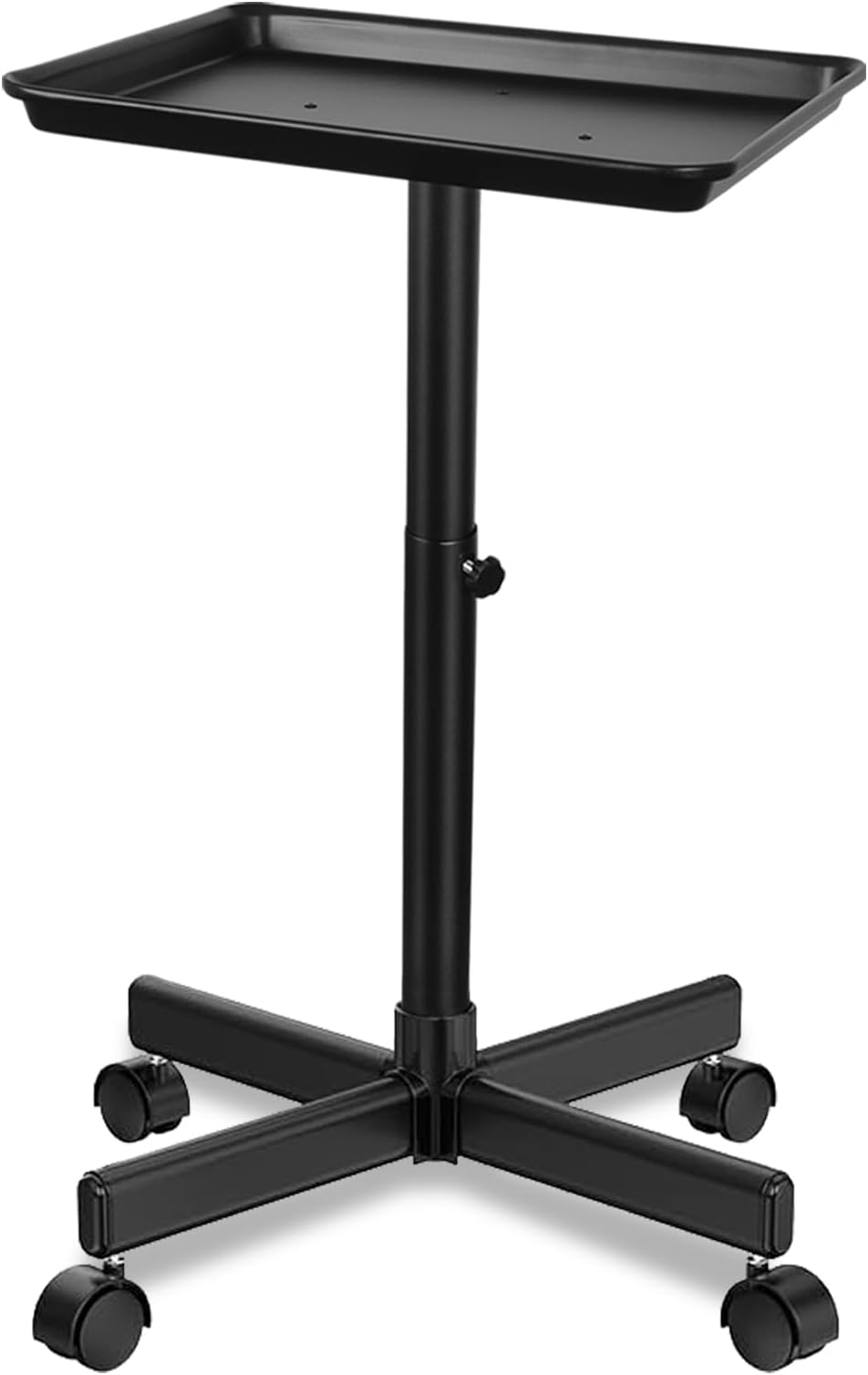 Amazon.com: Salon Tray On Wheels Tattoo Tray Rolling Trolley Adjustable ...
