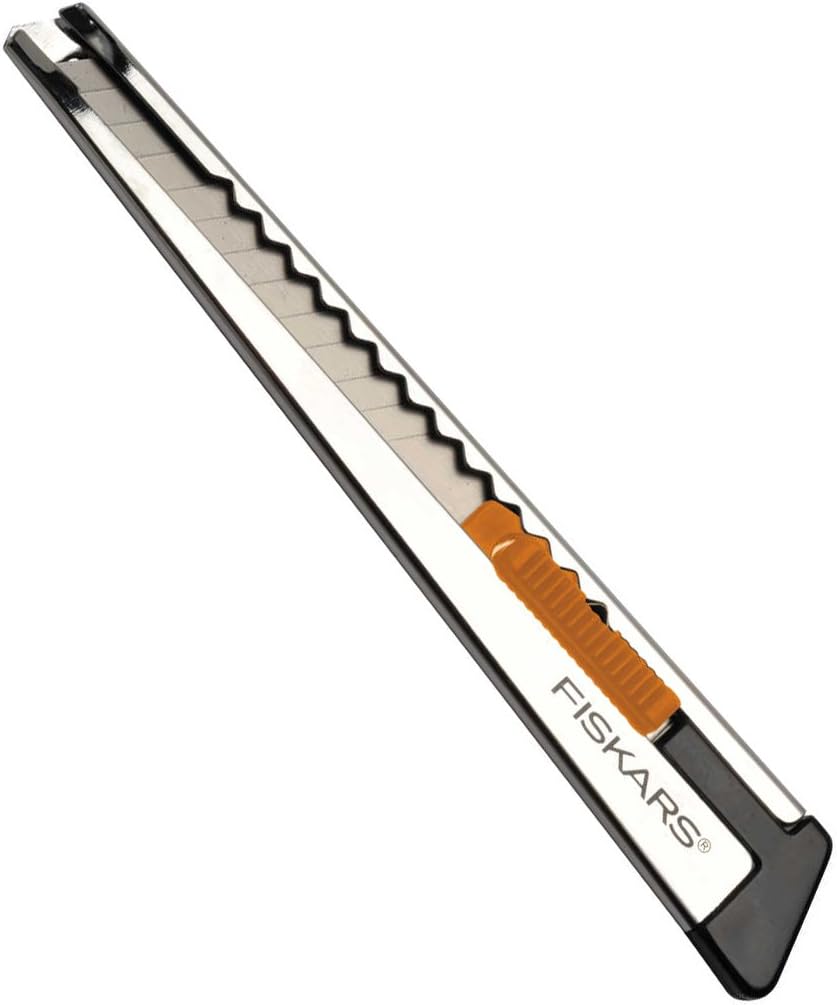 Fiskars Cutter Métal professionnel plat 9 mm, Orange/Métal, 1004619 ...